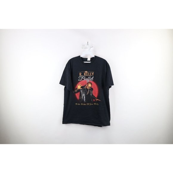 Vintage | Shirts | Vintage Mens Large Faded Spell Out R Kelly The ...